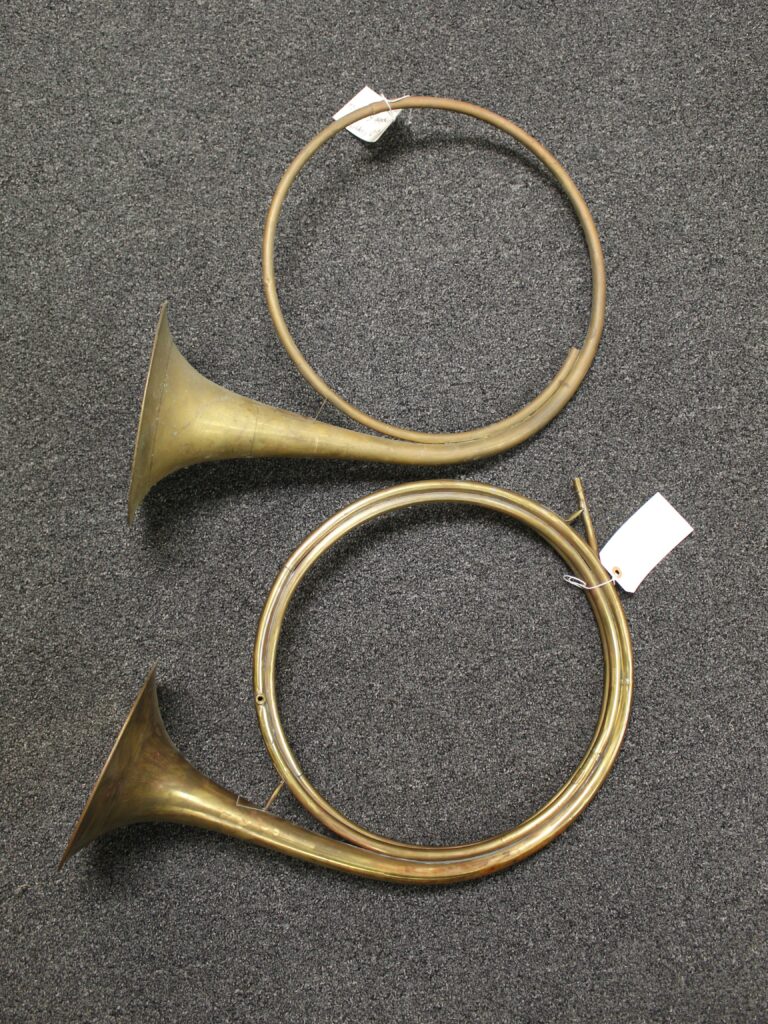 Lowell Greer Fixed Pitch Baroque Horn in D #5 - Hampson Horns