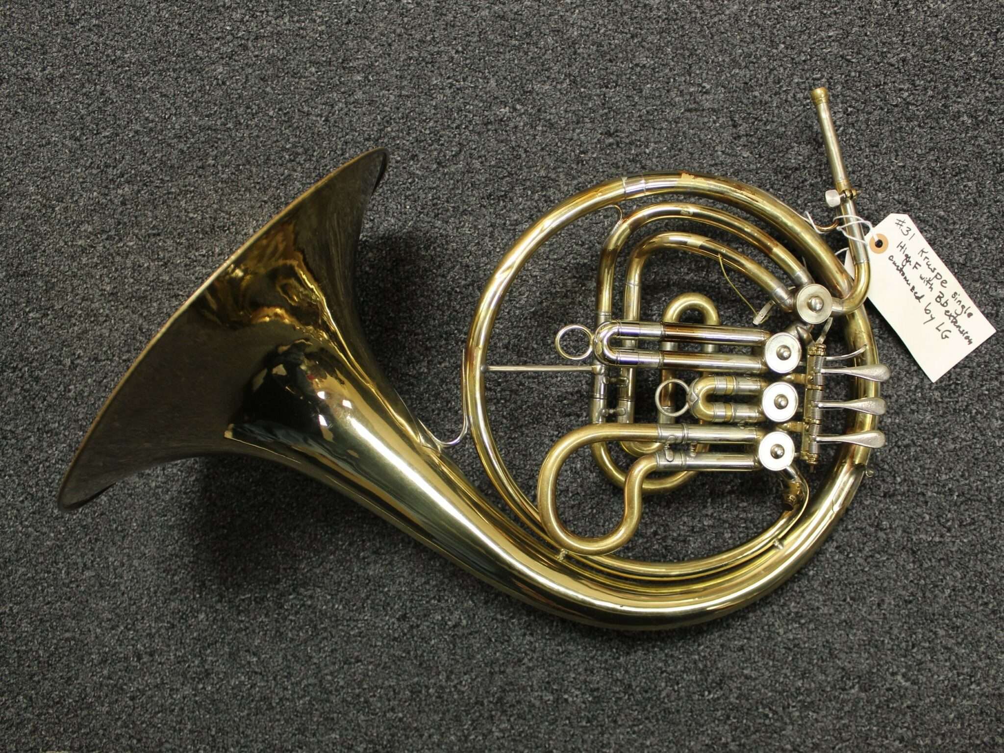 Lowell Greer High F Descant Horn (Kruspe) #31 - Hampson Horns