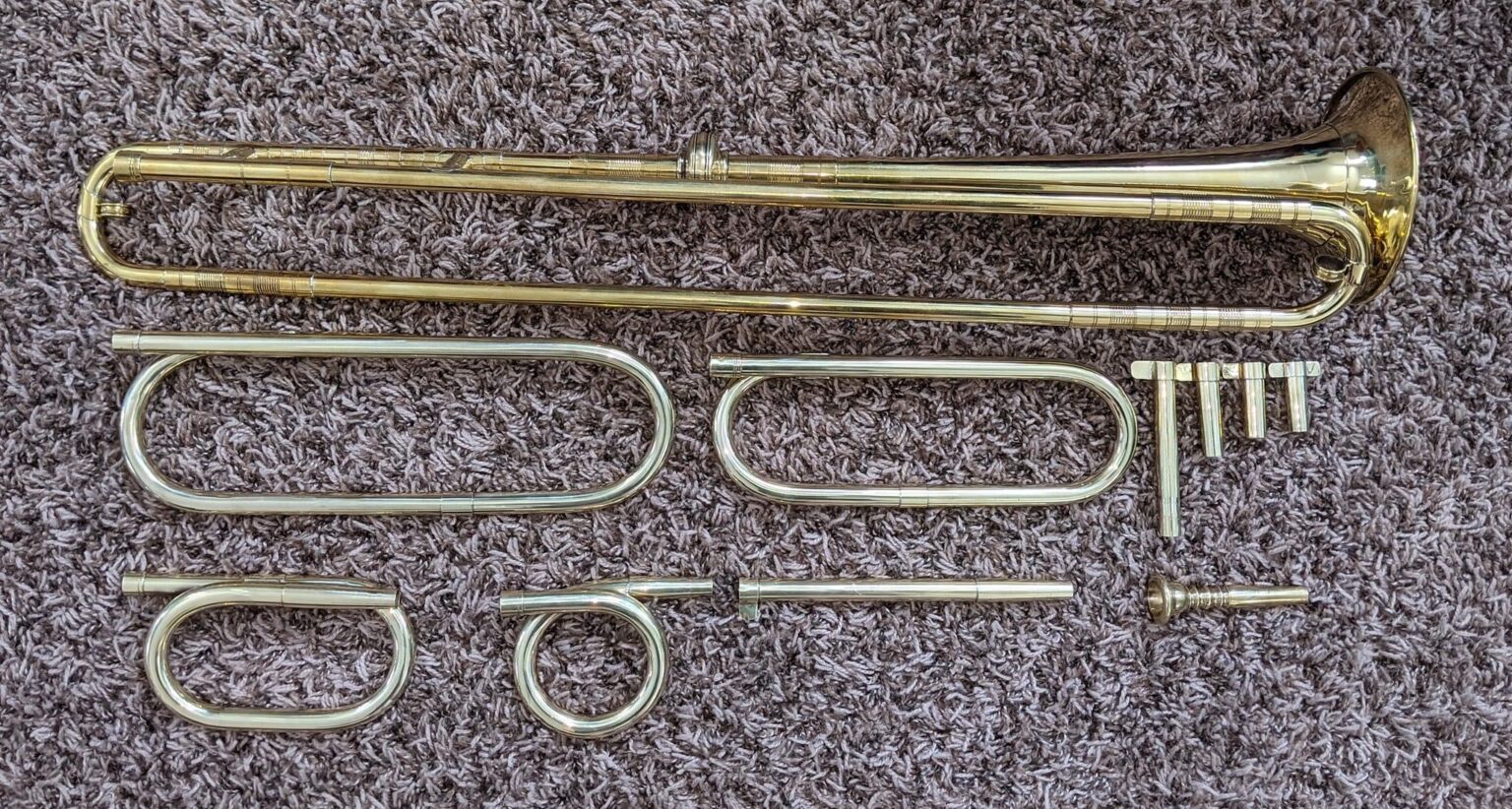 Schopper Natural Trumpet c. 1900 - Hampson Horns