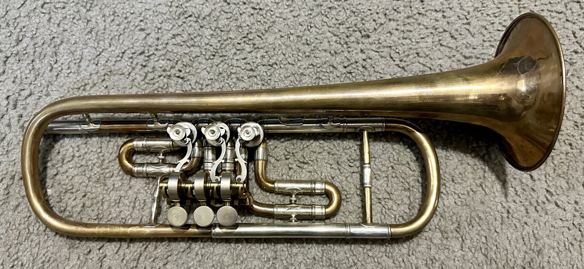 Heckel Bb Rotary Trumpet - Hampson Horns